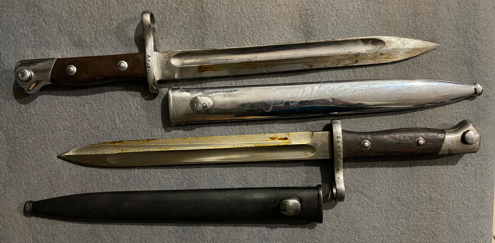 Baïonnette modèle 1895 « N 392 » – Géraldbaios