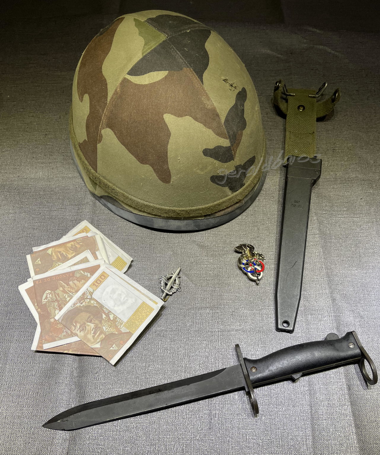 Baïonnette pour fusil FAMAS « N 236 » – Géraldbaios